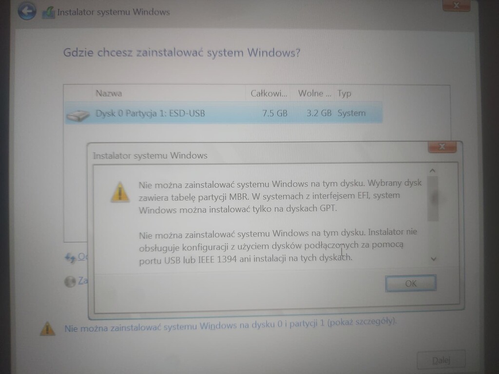 Instalator Windows 10 nie wykrył dysku - Problemy z oprogramowaniem - dobreprogramy - forum