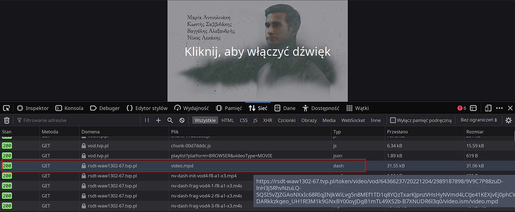 Pobieranie video z: vod.tvp.pl i ninateka.pl - Dyskusje na tematy różne - dobreprogramy - forum