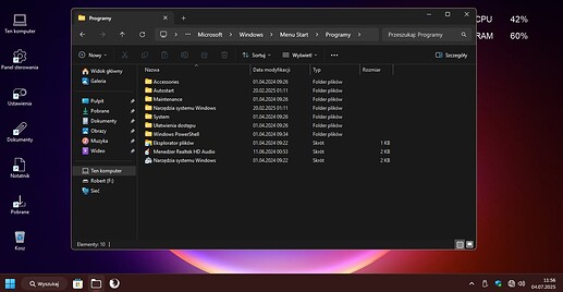 Usuwanie niepotrzebnych pozycji z menu start - Windows 11 - dobreprogramy - forum