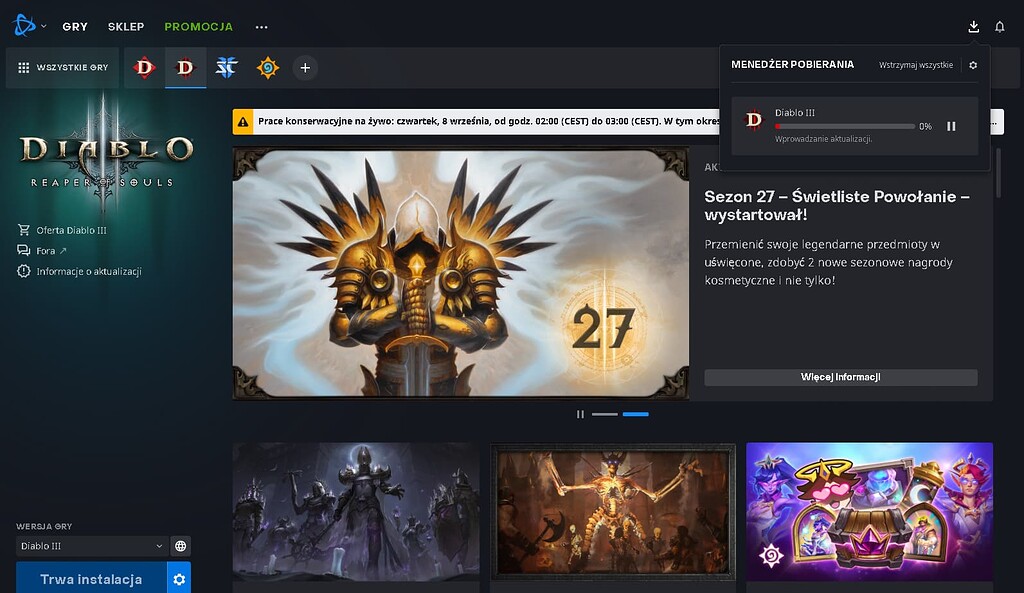 Diablo III Starcraft 2 problematyczna Instalacja - Gry PC - dobreprogramy - forum