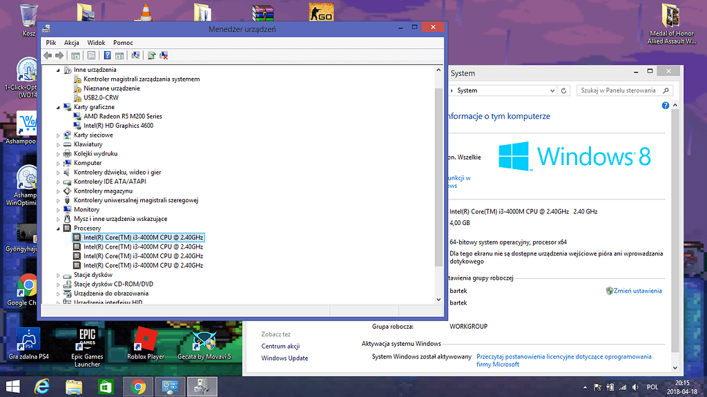 Sterowniki i procesor - Laptopy i komputery przenośne - dobreprogramy - forum