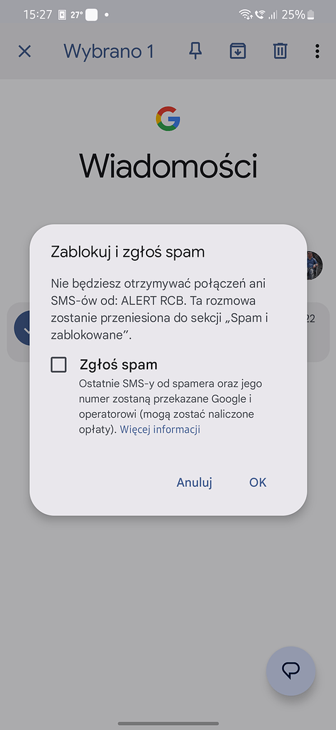 Blokada raportów RCB - możliwa? - Android - dobreprogramy - forum