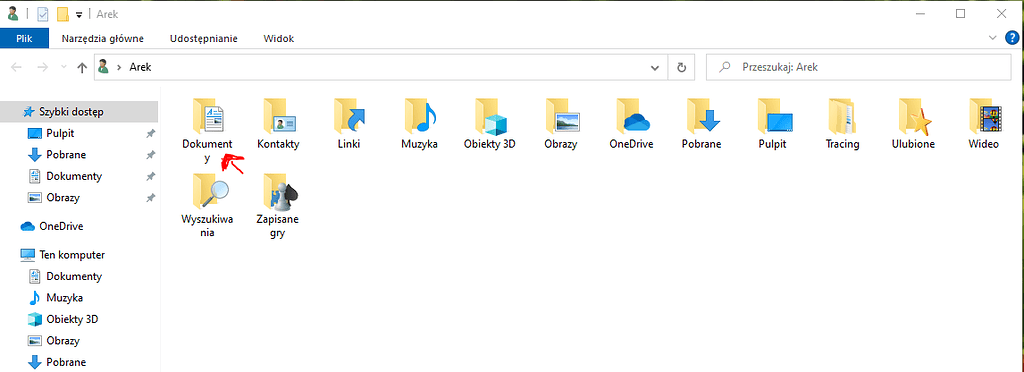 Nie mogę ustawić nazwy folderu Dokumenty - Windows 10 - dobreprogramy - forum
