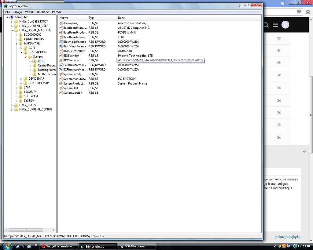 Bios[Czy potrzebna aktualizacja] - Sprzęt komputerowy - dobreprogramy ...